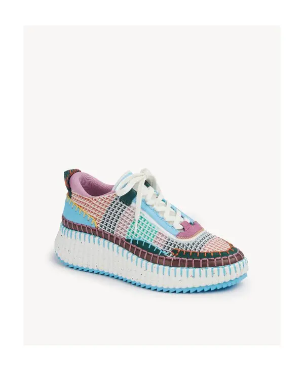 Chloé Nama Lace-up Sneakers - White