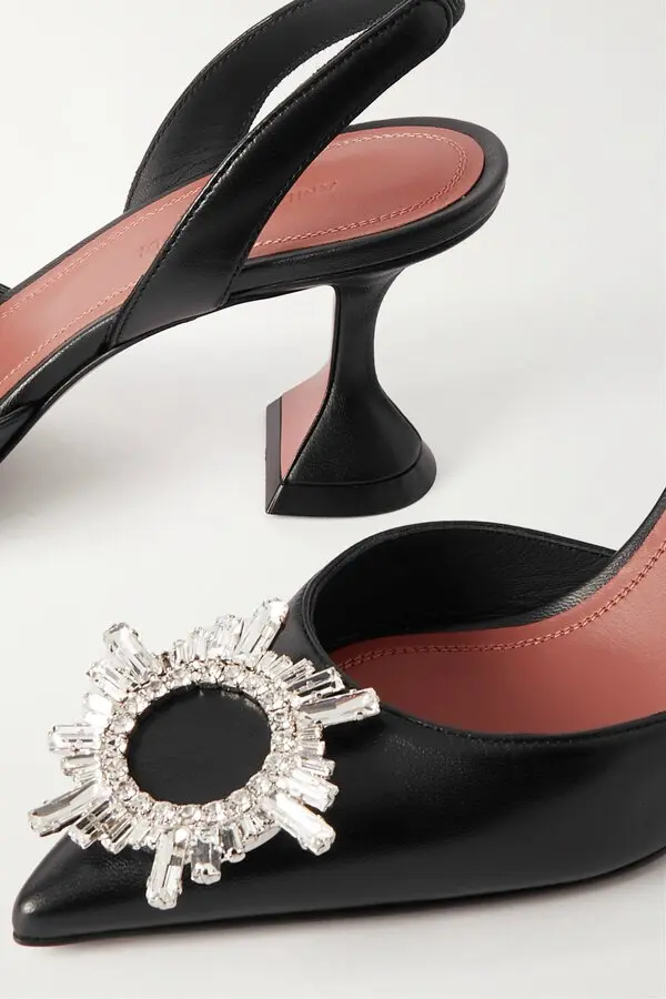 Amina Muaddi Cusp High-heeled Shoes