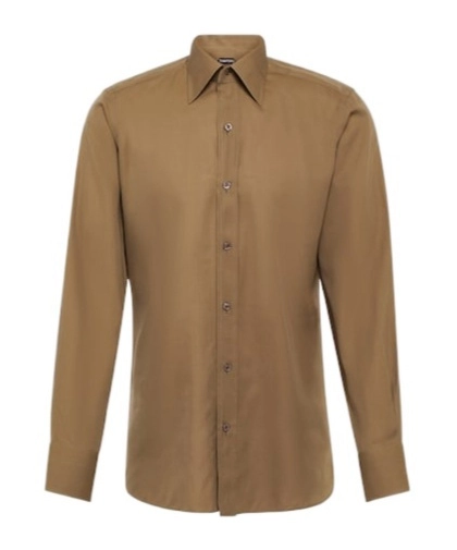 TOM FORD Long-sleeved Shirt - Brown
