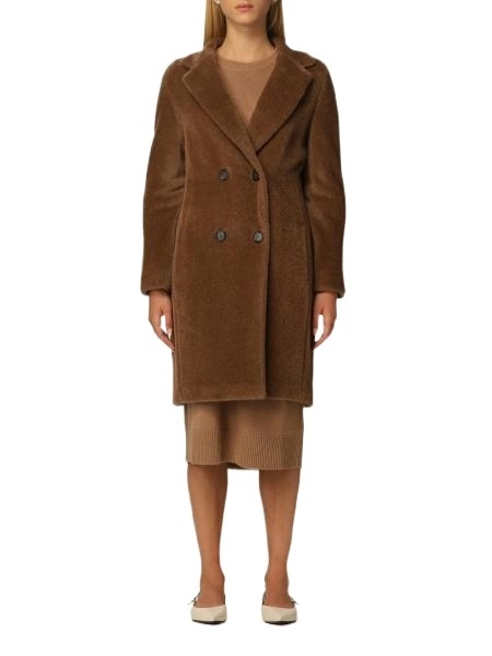 Max Mara Shearling Double-breasted Coat