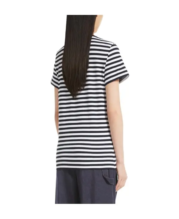 Max Mara Striped Printed T-shirt