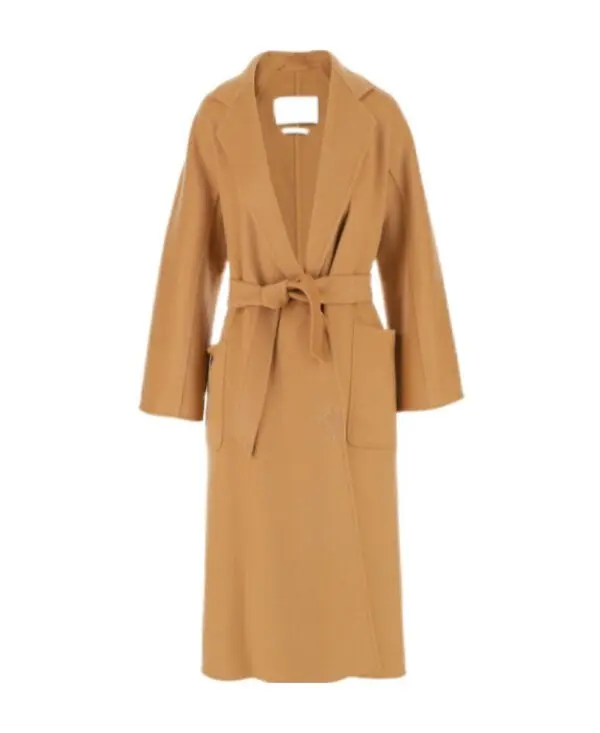 Max Mara Ludmilla Icon Belted Coat - Brown