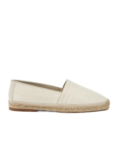 Brunello Cucinelli Suede-trimmed Woven Espadrilles