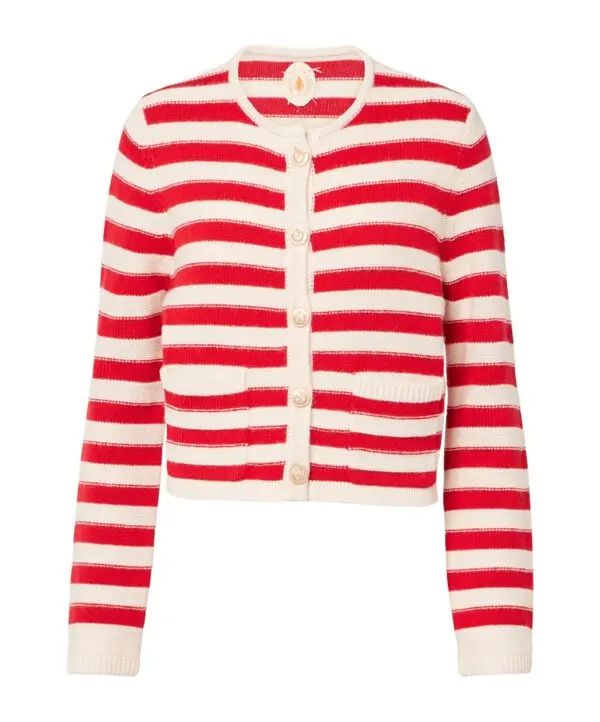 Jardin Des Orangers Long-sleeved Sweater - Red