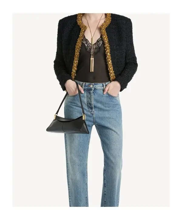 Balmain 64-83 Small Bag In Smooth Leather