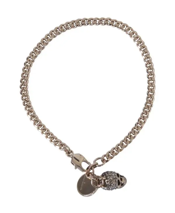 Alexander McQueen Skull Pendant Bracelet