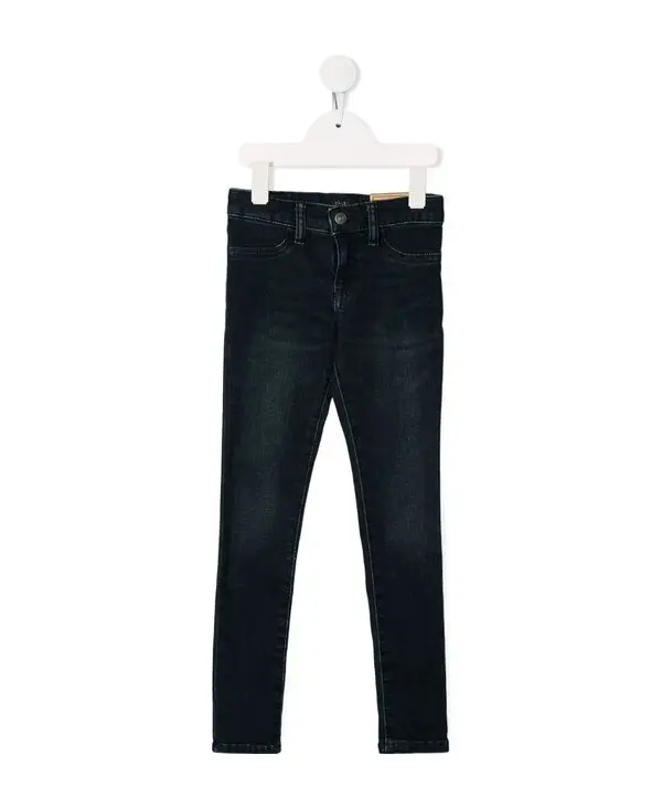 Ralph Lauren Mid-rise Skinny Jeans - Black