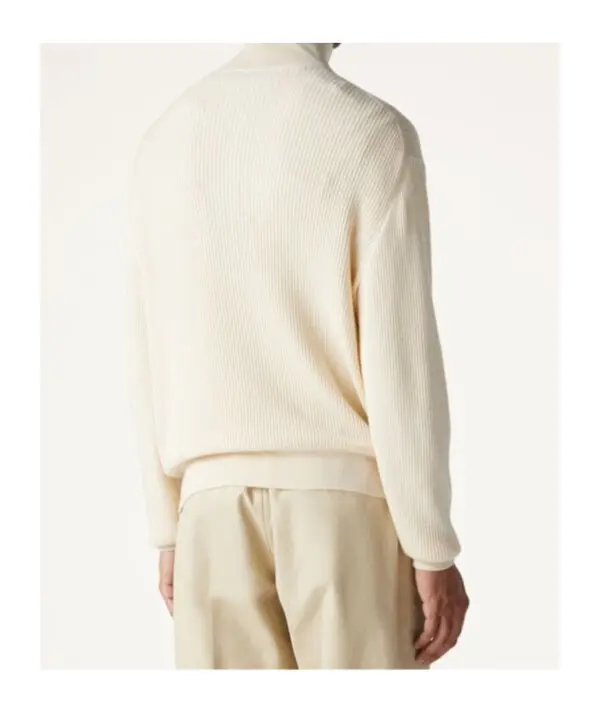 Loro Piana High-neck Sweater - Cream