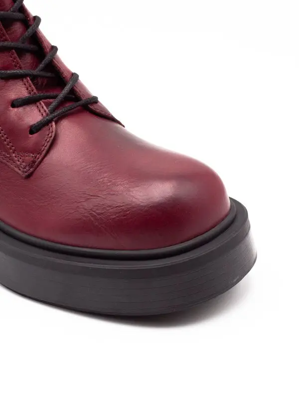 VIC MATIE Lace-up Platform Ankle Boots