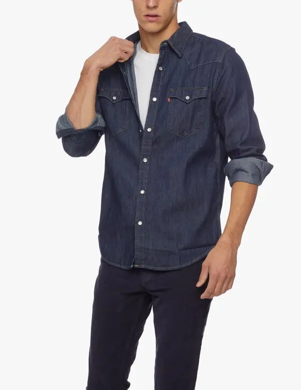 LEVI'S Barstow Denim Western Shirt