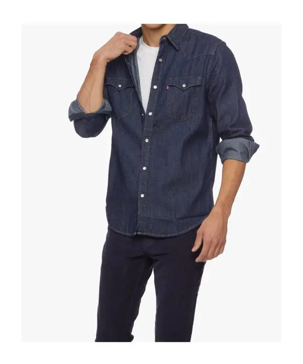 LEVI'S Barstow Denim Western Shirt