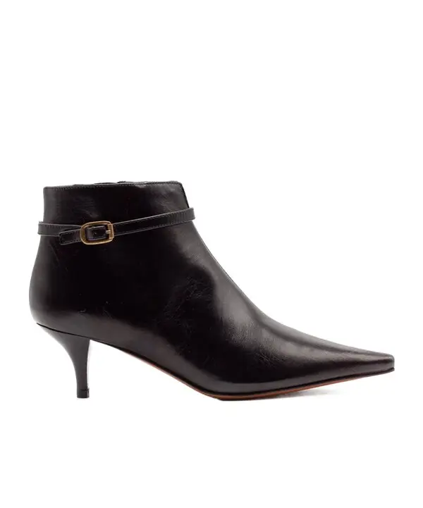 Roberto Festa Mabel Buckled Ankle Boots - Black