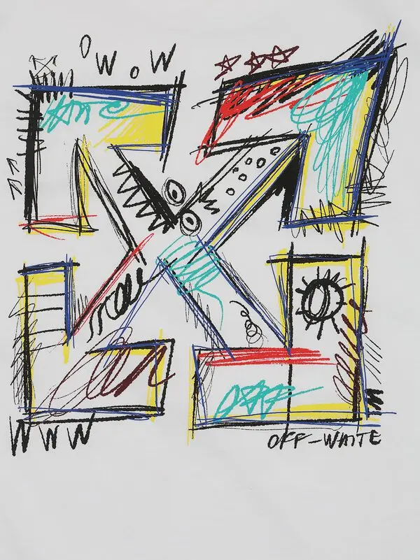 Off-White Arrow Scribble' Tee Short Sleeves
