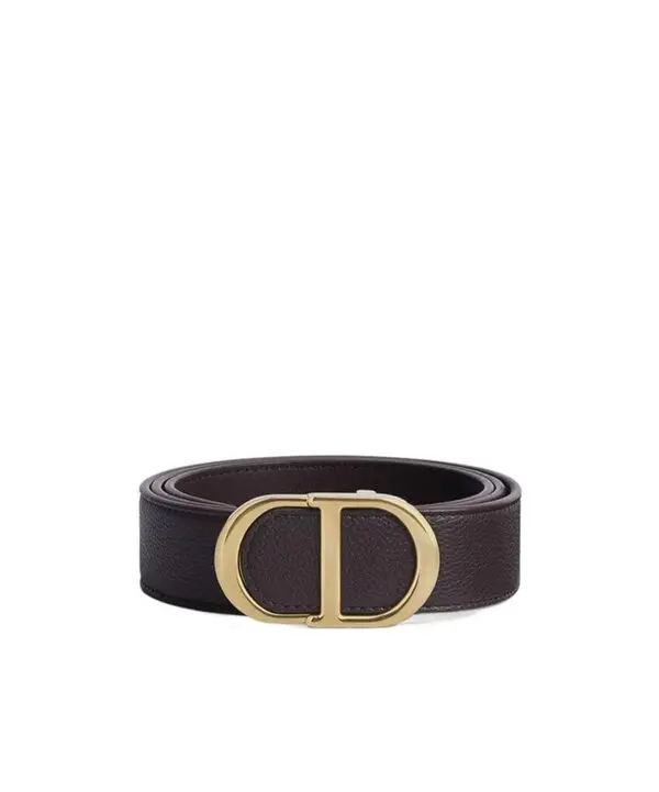 Dior Cd Icon Belt - Brown