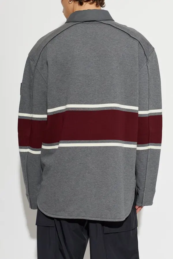 Bottega Veneta Long-sleeved Polo Shirt
