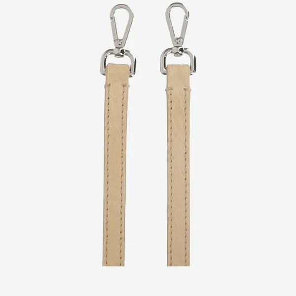 Jacquemus Knotted Handle Suede Shoulder Bag - Nude
