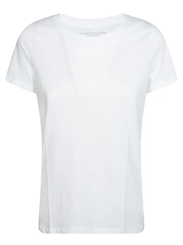 Majestic International Mini Short Sleeve T-shirt - Bianco