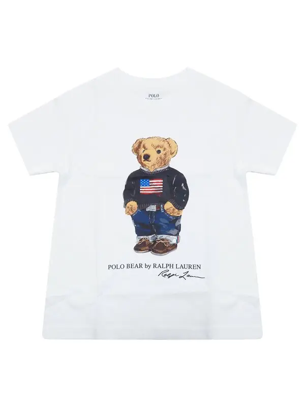 Polo Ralph Lauren Mini Classic Short Sleeve T-shirt - Bianco