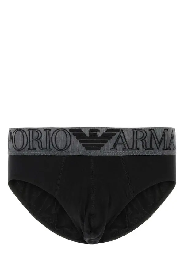 Emporio Armani S Stretch Cotton Briefs