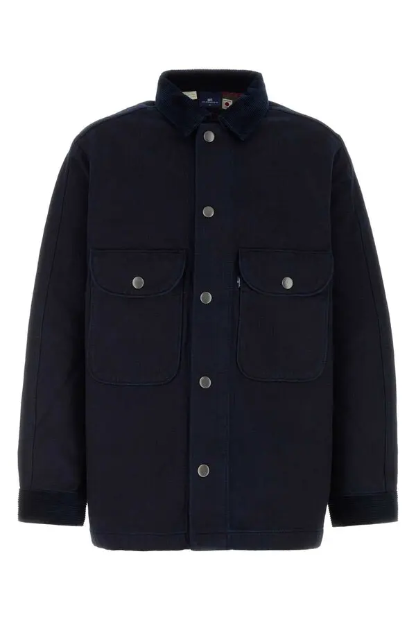 LEVI'S Wait No Brand; Navy -> Removed Color: Cotton-blend Denim Jacket For