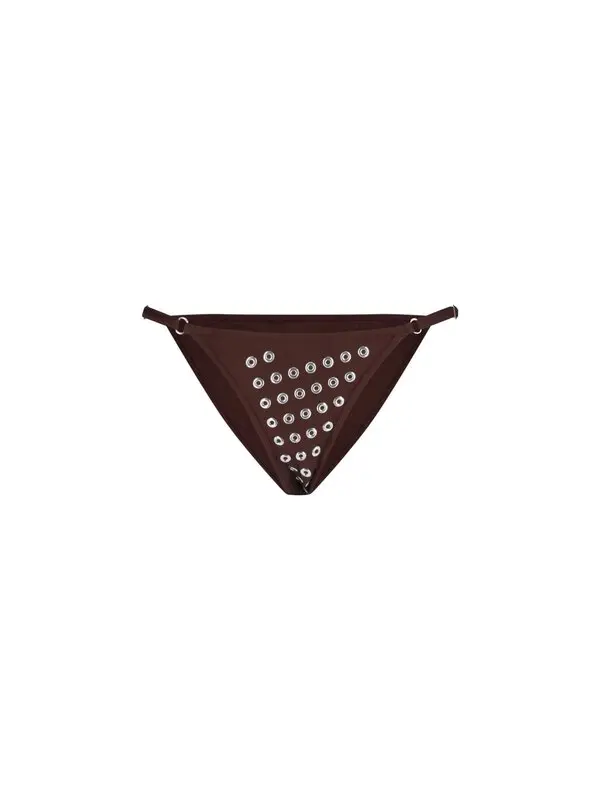 Gimaguas Embroidered-detail Bikini Bottom For