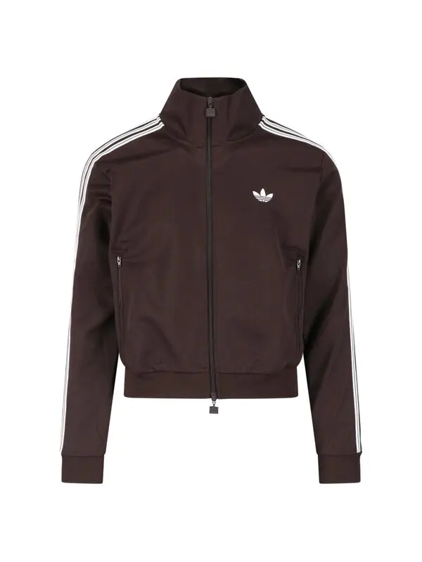 Adidas Fleece Sweatshirt Sweater - Brown