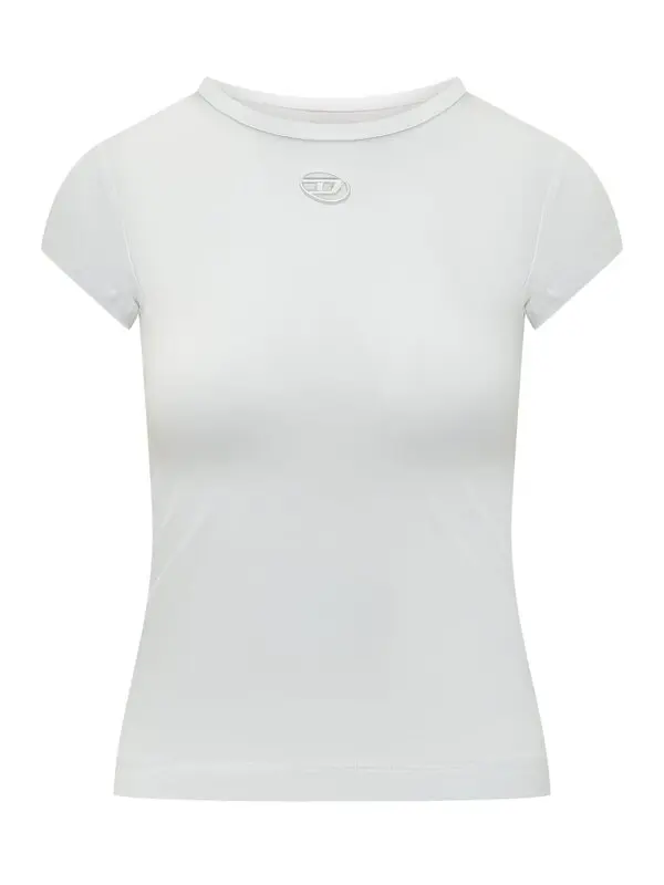 DIESEL® Cotton Mini T-shirt - Bianco