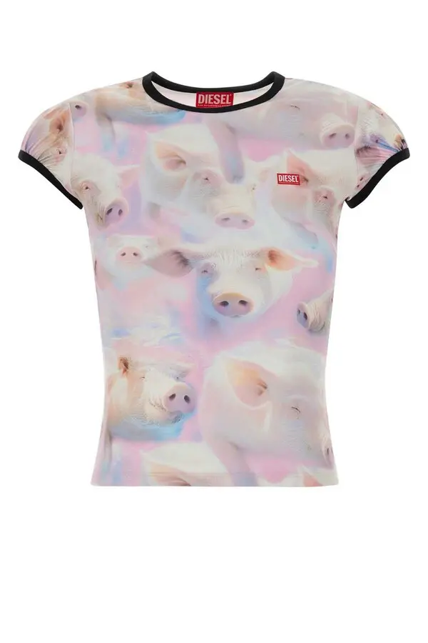 DIESEL® Stretch T-shirt - Printed