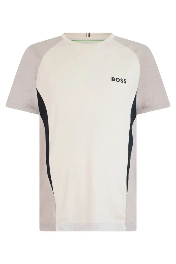 BOSS Lightweight Jersey Mesh Short-sleeve T-shirt
