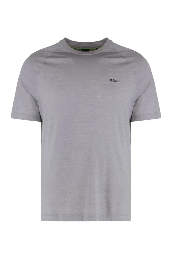 BOSS Slim Fit Sports T-shirt - Grey