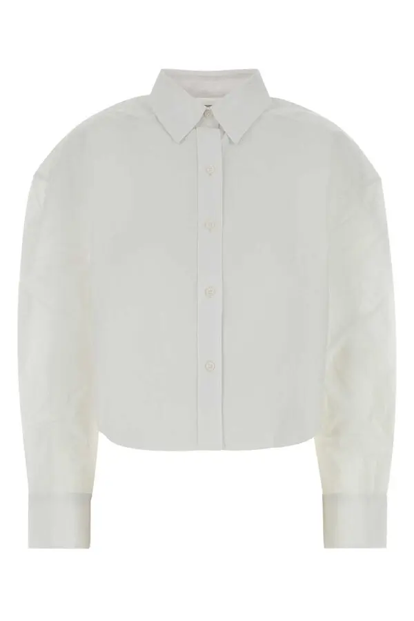 Calvin Klein Crisp Oversized Poplin Shirt - White