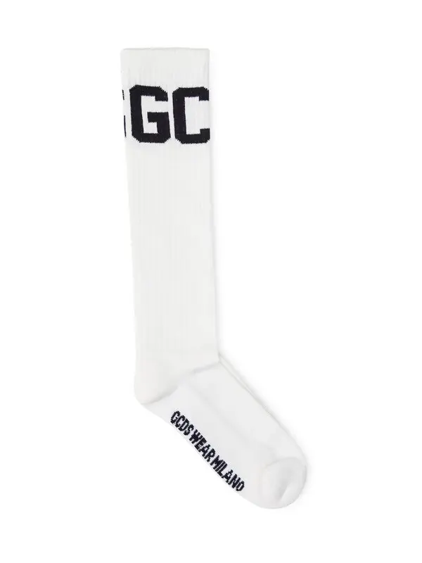 Gcds Mid-length Logo Socks