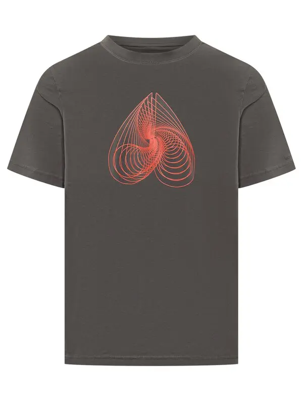 Moose Knuckles Eclipso Graphic T-shirt - Cement