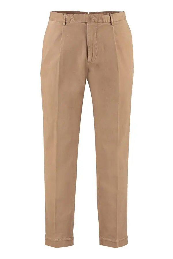 THE ALPHABET The Stretch Cotton Chino Trousers For