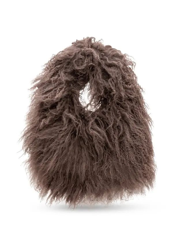 MARTHA LOUIS Mongolian Small Handbag - Brown