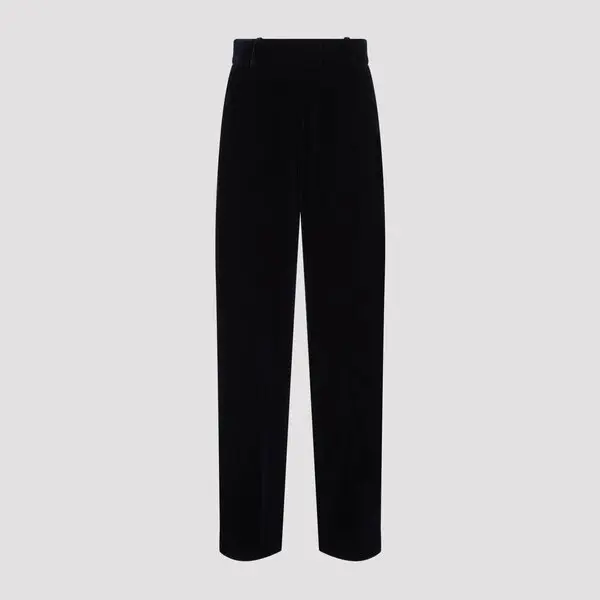 Giorgio Armani Tailored Straight-leg Trousers - Blue
