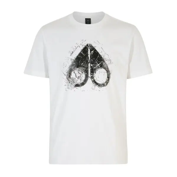 Moose Knuckles Icebreak Logo T-shirt - White