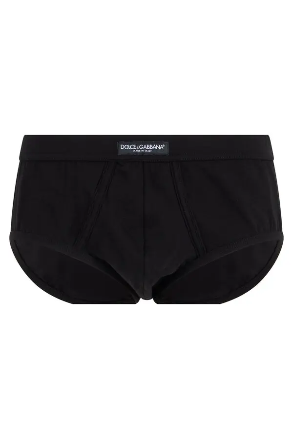 Dolce & Gabbana Simple Logo Boxers - Black