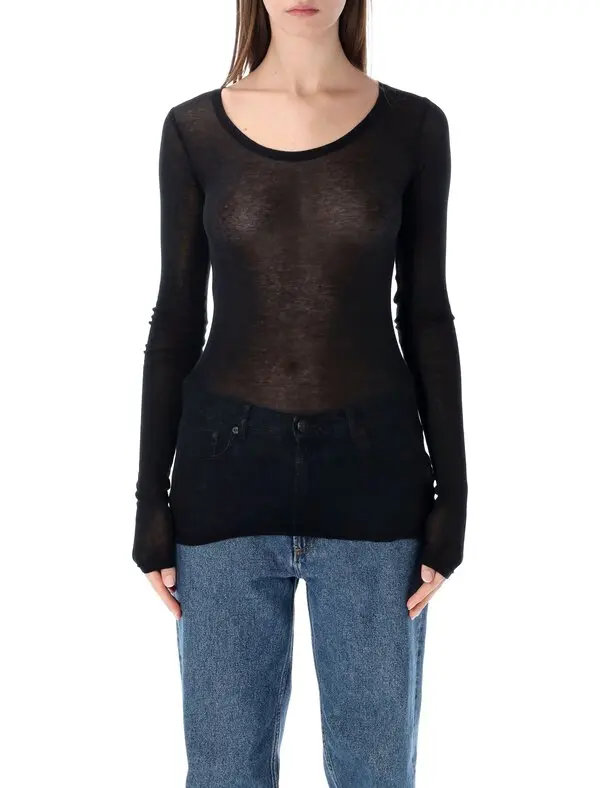 American Vintage Essential Crew Neck T-shirt - Nero