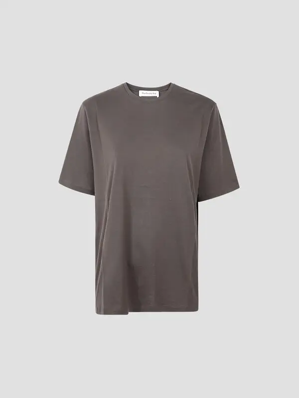 THE FRANKIE SHOP Soft Organic T-shirt - Brown