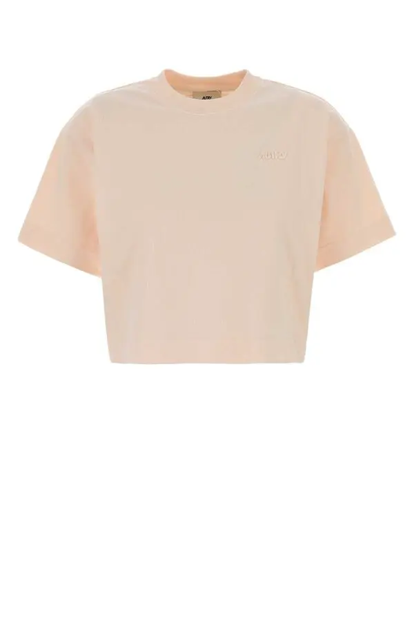 AUTRY 100% Cotton Crewneck T-shirt