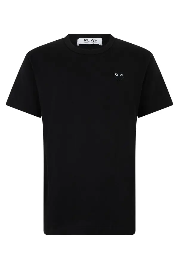 Play Comme Des Garcon Short Sleeve Cotton T-shirt