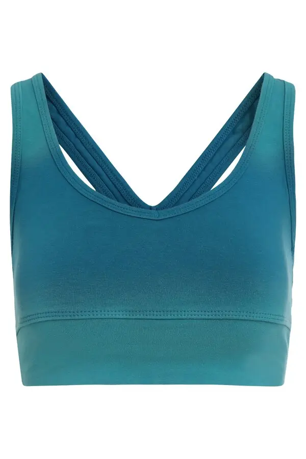 Electric & Rose Cotton Crop Top For Everyday Wear