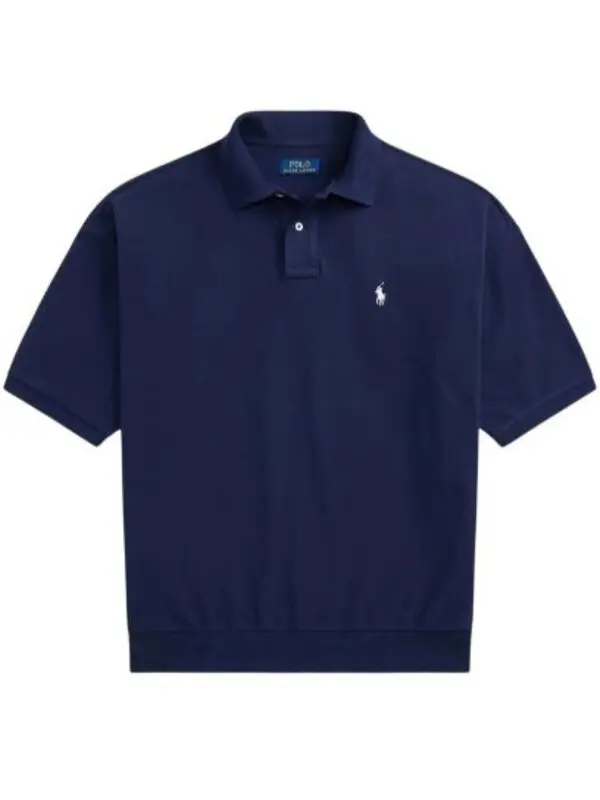 Ralph Lauren 100% Cotton Polo Shirt - Navy
