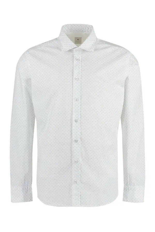 BASTONCINO Classic Cotton Shirt For - White