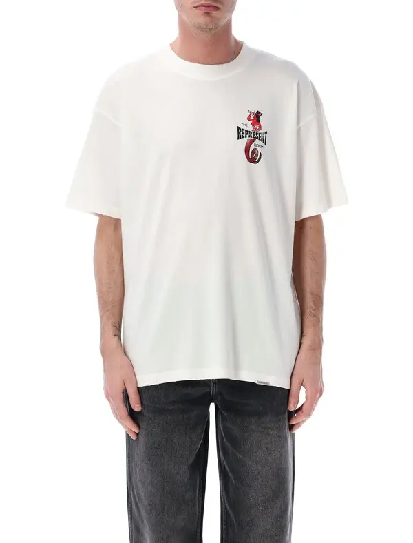 REPRESENT Oversized Graphic Dice T-shirt Large