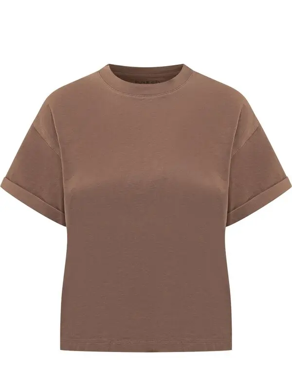 Ba&sh Mini Sleeves Cut T-shirt