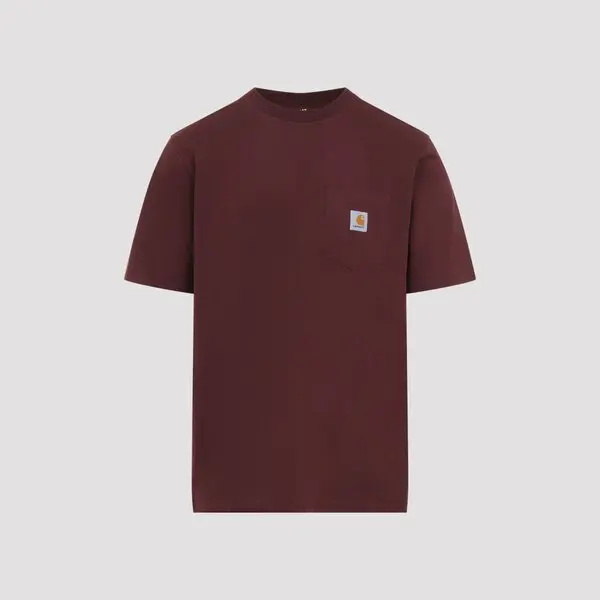 Carhartt Work In Progress 100% Cotton Short-sleeve Pocket T-shirt - Red
