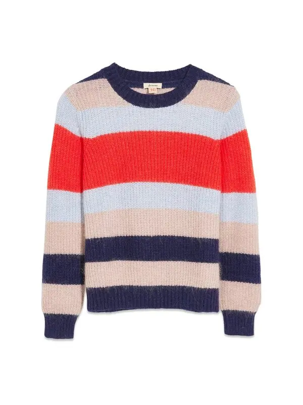 BELLEROSE Mini Striped Knit Shirt