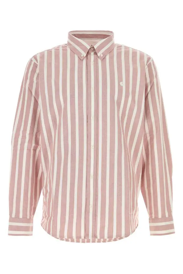 Carhartt Work In Progress Embroidered Oxford Long-sleeve Deven Shirt